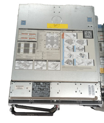 Dell PowerEdge M820 Blade Server 4 x 8C E5-4640 2.4Ghz NO Ram 4 x 2.5 ...