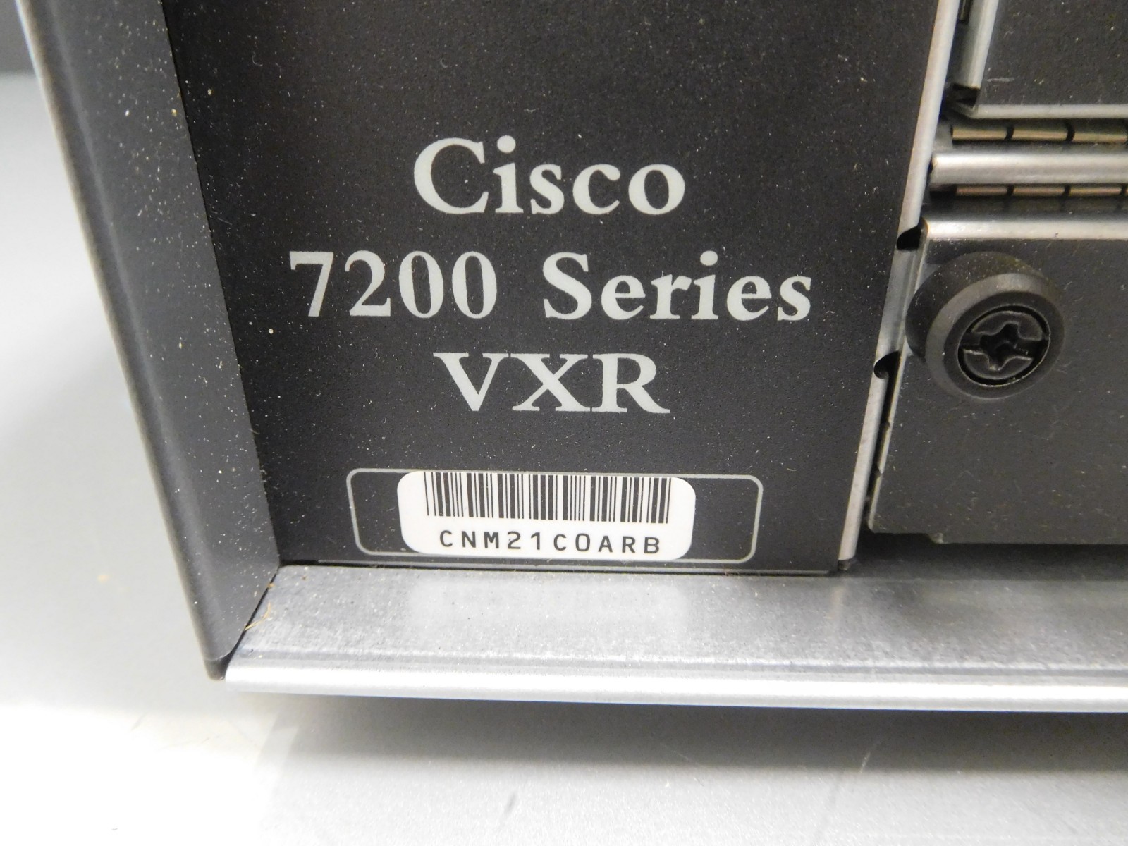Cisco 7200 VXR 7206VXR Router w/ NPE-G1 SA-VAM2 PA-T3+ PA-MC-4T1 Dual ...