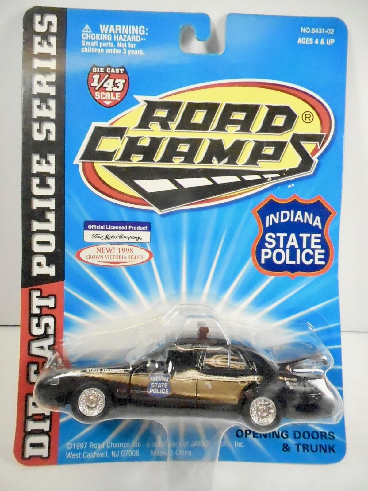 State Police Model Cars