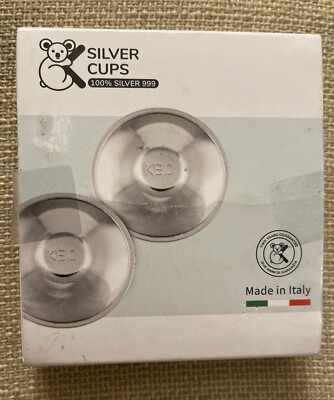 Koala Babycare The Original Nursing Cups Pure 999 Silver - Made in ...