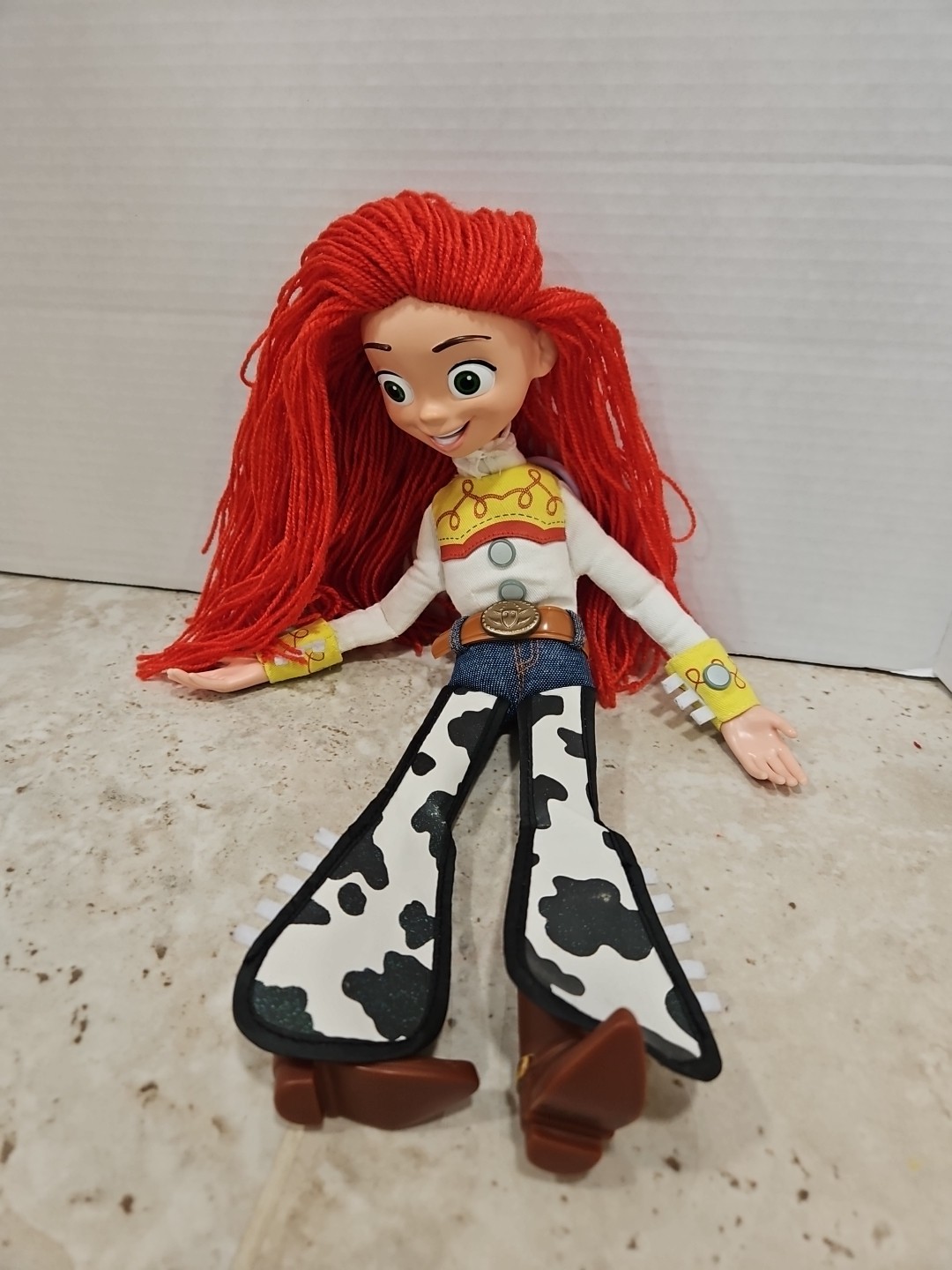 Disney Pixar Toy Story Pull String Jessie 15" Doll WORKS!! No Hat | eBay