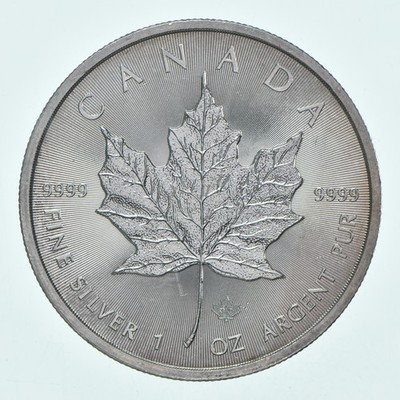 2014 Canada 5 Dollars - 1 Oz. Silver Maple Leaf Estate Coin Collection ...