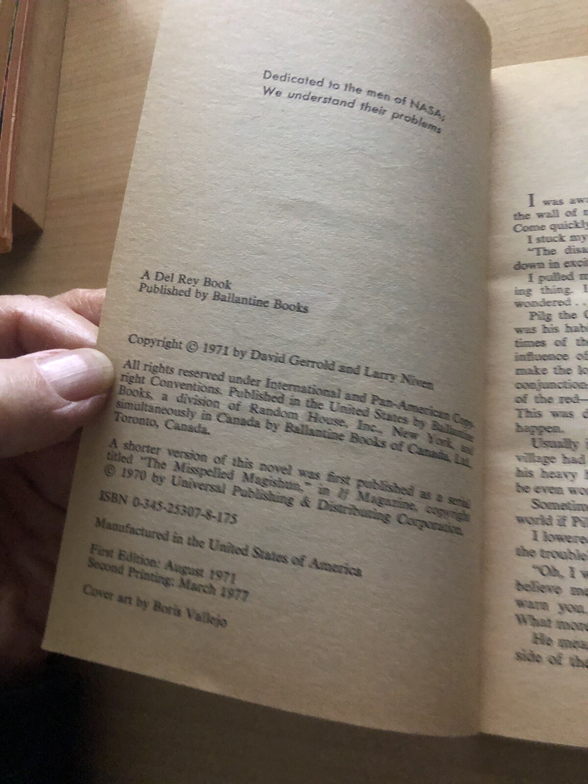 The Flying Sorcerers by David Gerrold (1982) SIGNED by Gerrold and ...