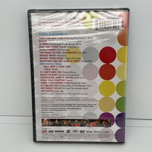Get Down Tonight: The Disco Explosion Live (DVD, 2005) for sale online ...