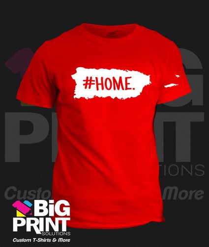T-Shirt: Puerto Rico Map Home | eBay