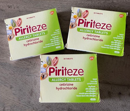 piriteze allergy tablets 30 X3 Boxes 90 Tablets Exp/2026 | eBay