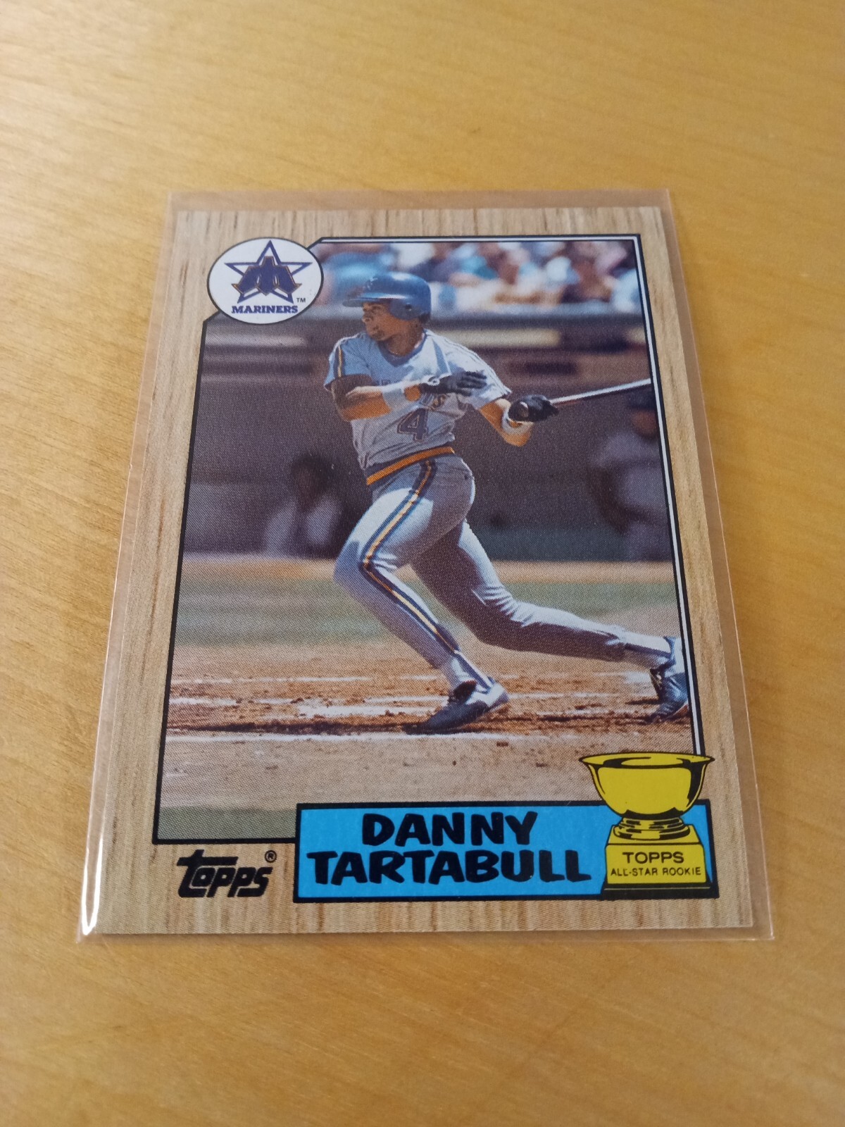 1987 Topps #476 DANNY TARTABULL Seattle Mariners ROOKIE Baseball Card ...
