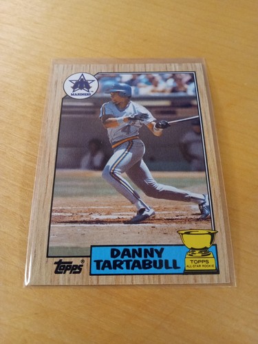 1987 Topps #476 DANNY TARTABULL Seattle Mariners ROOKIE Baseball Card ...