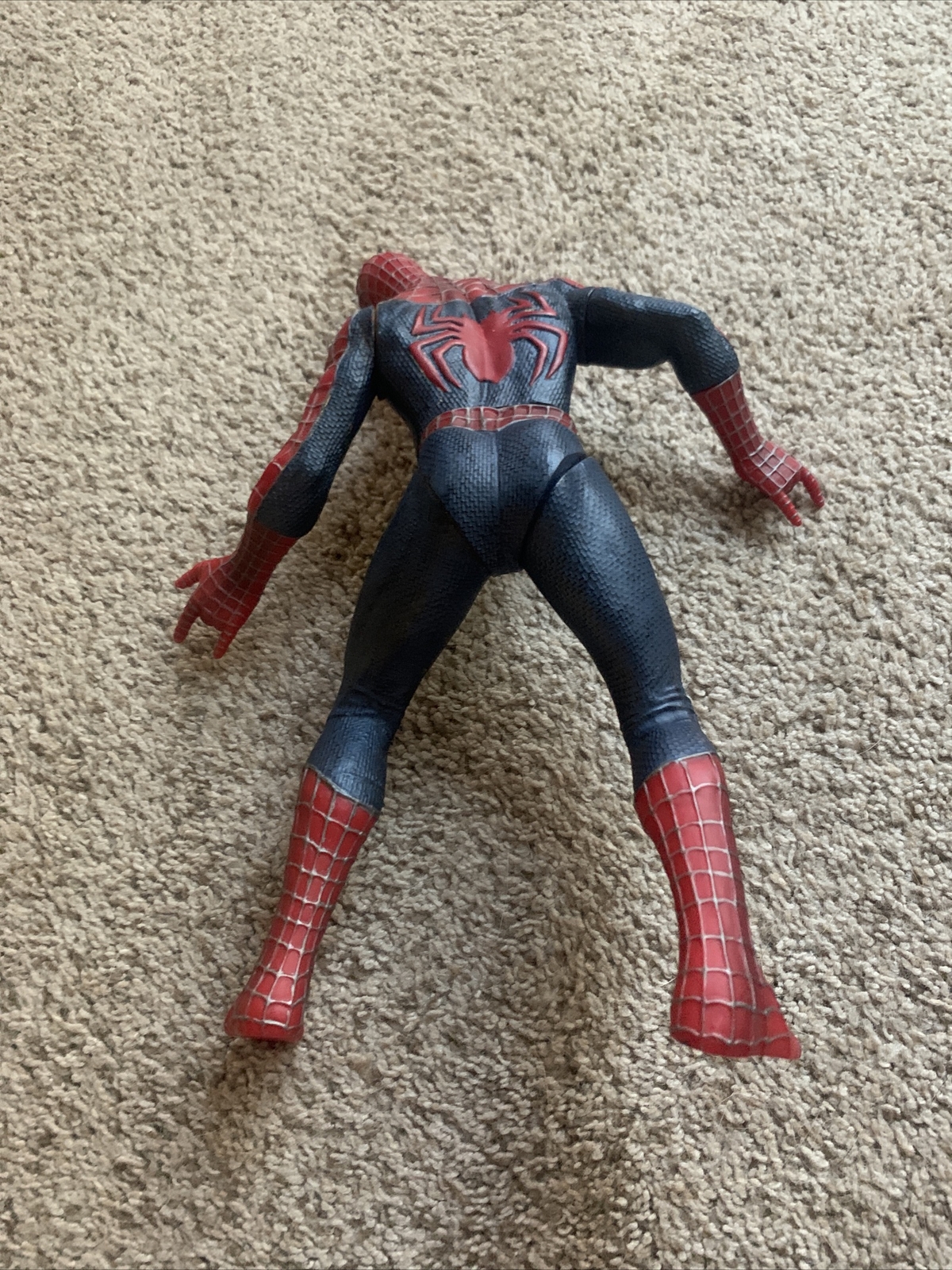 Leaping Spider-Man Vintage Movie Action Figure 2002 Toybiz Tobey ...