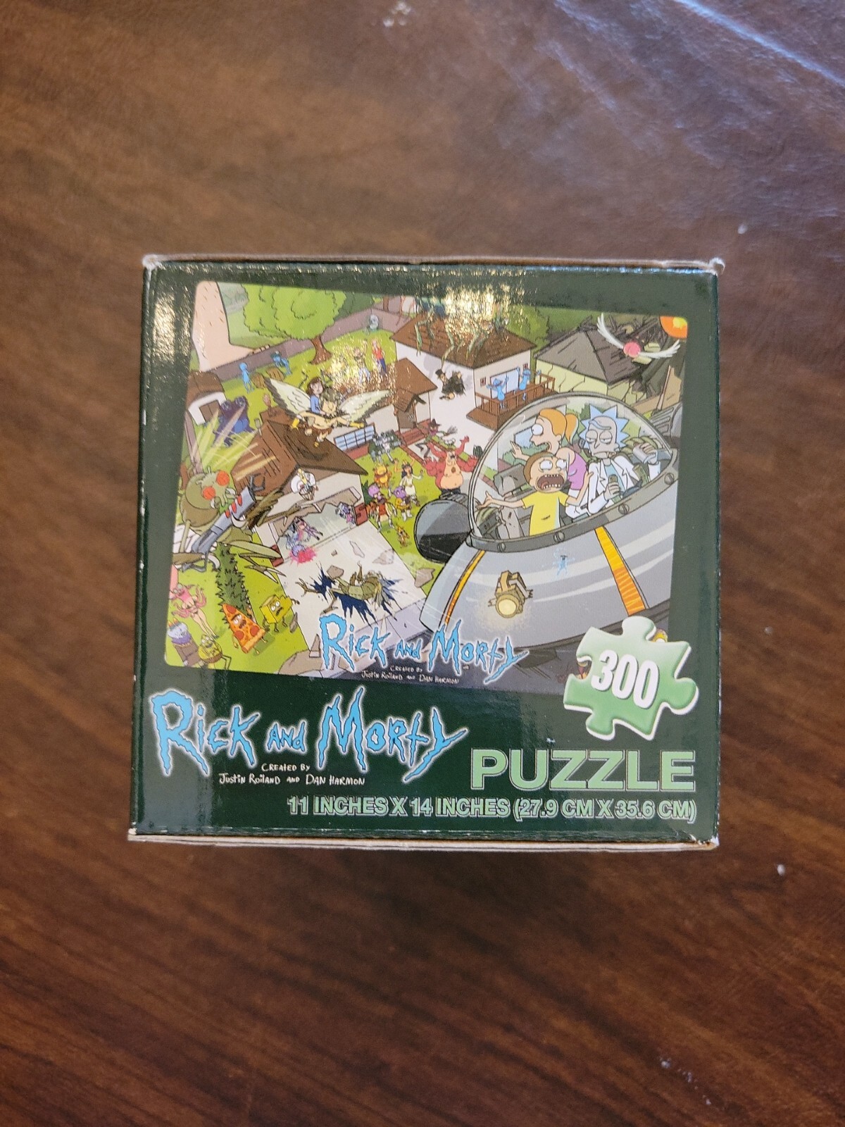 Rick and Morty 300 Piece Jigsaw Puzzle Adult Swim Loot Crate Exclusive ...