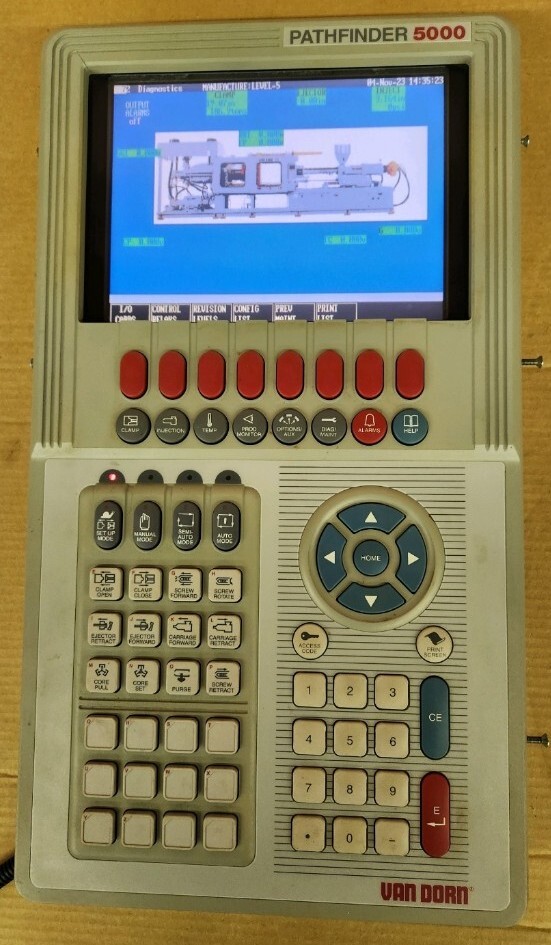 VAN DORN PATHFINDER 5000 OPERATOR STATION/CONTROLLER P5000 (USED And ...