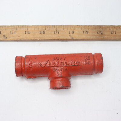 Victaulic Grooved Tee 1" IGS 114 | eBay