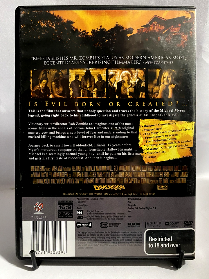 HALLOWEEN - A Rob Zombie Film - Malcolm McDowell, Sheri Moon Zombie ...