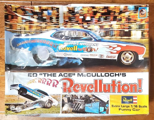 RARE REVELL 1972 Ed "The Ace" McCulloch's REVELLUTION 1/16 Funny Car | eBay