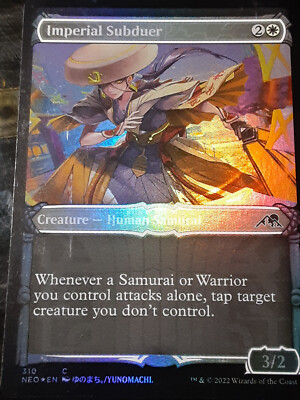 Imperial Subduer Showcase FOIL , Kamigawa Neon Dynasty ,NM ,MTG,FREE ...