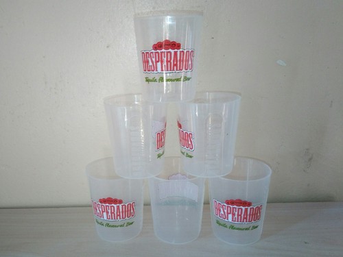 6 Verres gobelets shooter desperados DSP 8 cl bière téquila nous ...