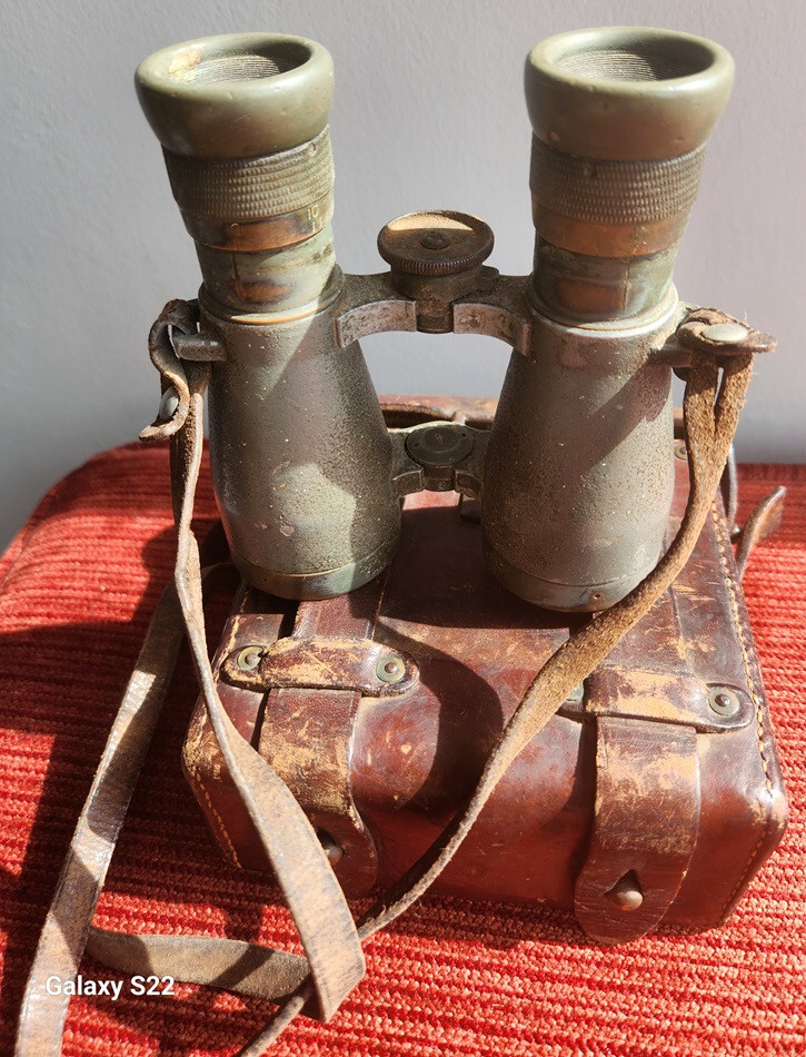 WW1 German binoculars with original case fernglas 08 Goerz Berlin | eBay