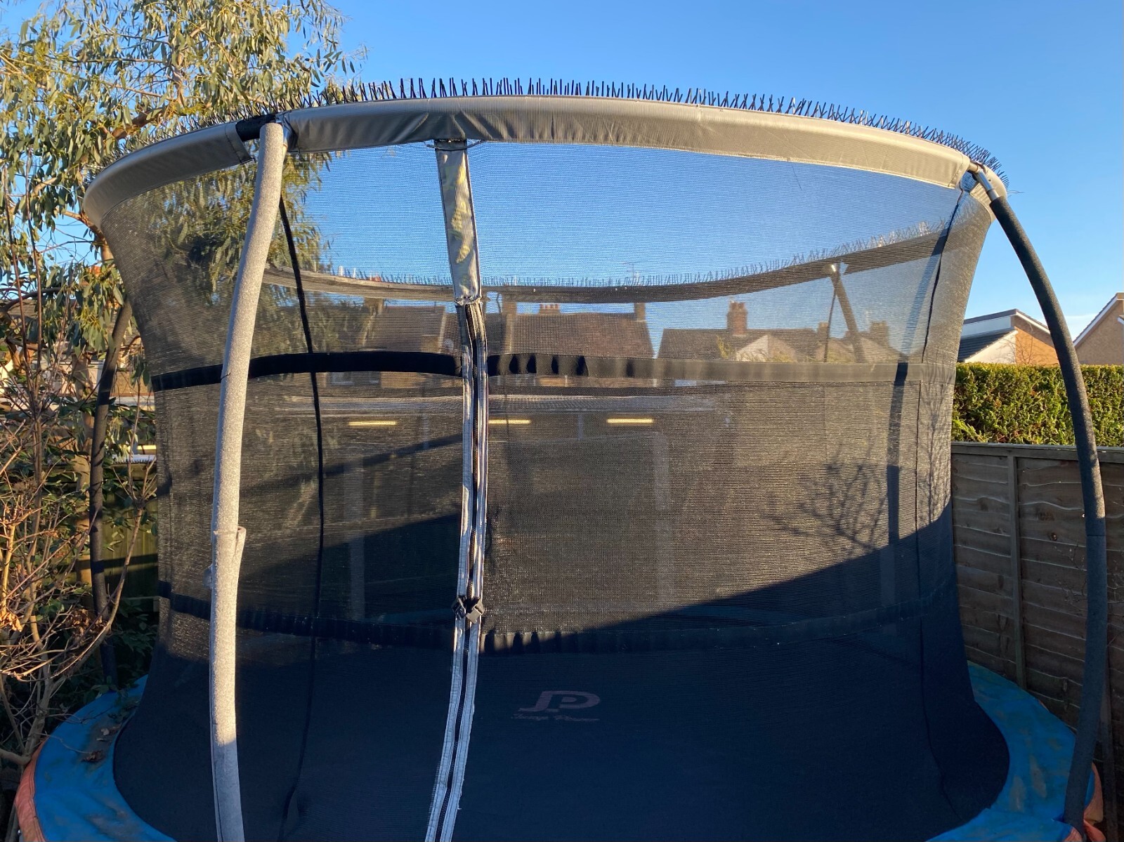 Trampoline Bird Spikes / Pigeon deterrent 8ft 10ft 12ft Options - 99% 5 ...