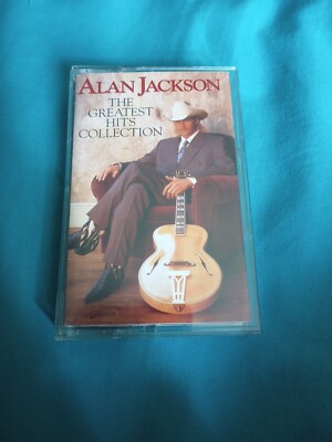 ALAN JACKSON Cassette The Greatest Hits Collection 20 Songs 1995 ...