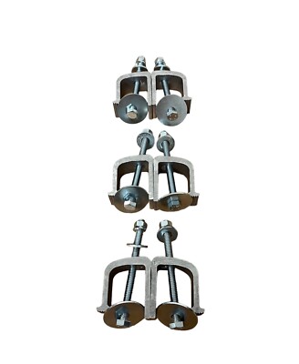 Set of 6 aluminum clamps # TB200UM for Leer truck cap and truck bed ...
