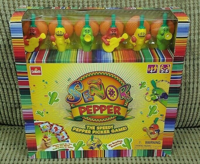 Senor Pepper The Speedy Pepper Picker Game 2 to 5 Players Sealed New ...
