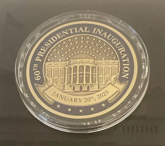 Donald J. Trump 2025 Presidential Inaugural Commemorative Coin | eBay