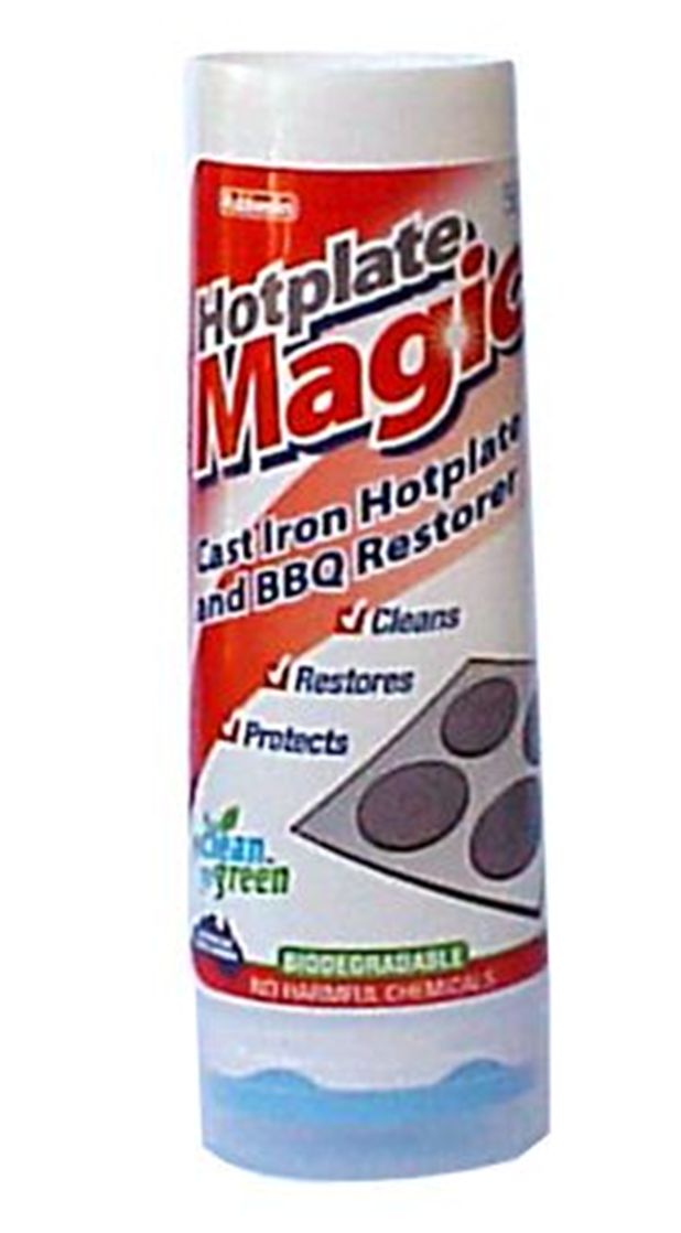 BBQ Hotplate MAGIC, 75g, Cleans, restores, protects, Cast Iron ...