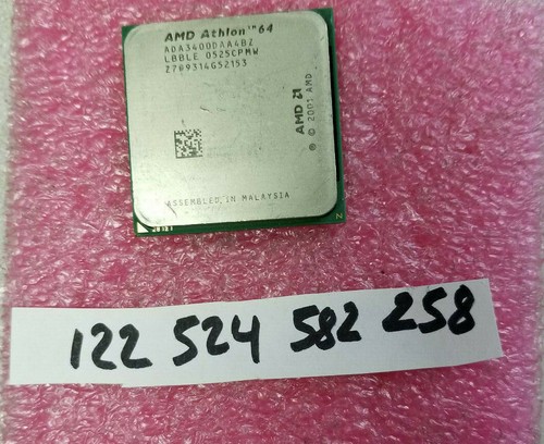 AMD Athlon 64 3400+ 2.2GHz (ADA3400DAA4BZ) Processor for sale online | eBay