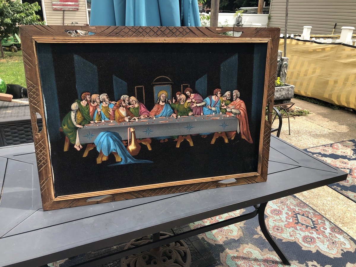 Last Supper Painting Avocado Ore International 12.25"H Last Supper