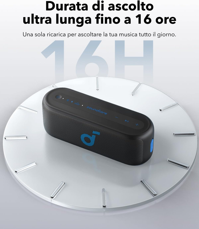Select 2S Cassa Bluetooth Portatile Con Suono Stereo Da 20W, Tecnologia ...