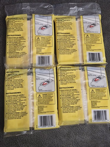 Victor M035 Easy Set Mouse Trap Spring Loaded 2-Pack (4 x 2-Packs) 8 ...