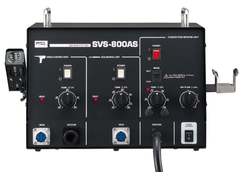 Goot SVS-800AS Soldering Station Desoldering Gun Hot Air Gun Rework ...