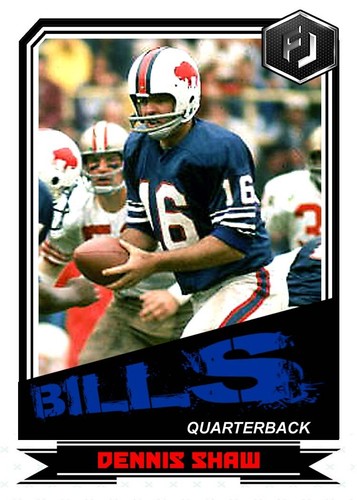 ACEO DENNIS SHAW BUFFALO BILLS CUSTOM HAND MADE ART CARD | eBay