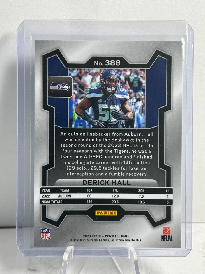Derick Hall 2023 Panini Prizm Rookie Seattle Seahawks CB2 | eBay