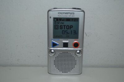 Olympus Note Corder DP-201 Voice Recorder Dictaphone Excellent | eBay