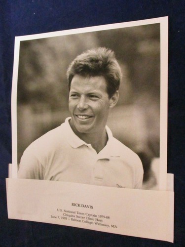 1993 Rick Davis Chiquita Soccer clinic Vintage Glossy Press Photo | eBay