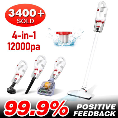 120w Powerful Vacuum Cleaner Sweep Turbo Cordless Rechargeable Sweeper ...