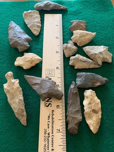 14 Nice !! "FIELD GRADE", Indian Arrowheads, No. 8 | eBay