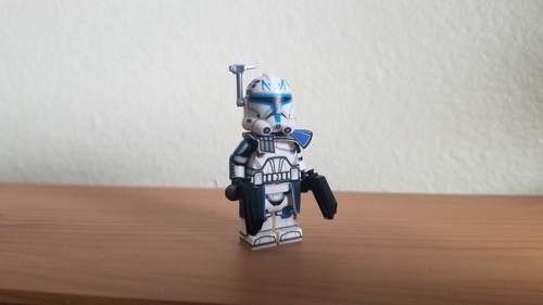Lego Star Wars Custom Captain Rex Printed Figure (Clone Wars) | eBay