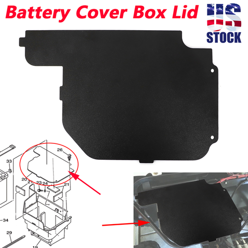 US For 06-09 Yamaha Rhino 450 05-08 Rhino Battery Cover Box Lid 5UG ...