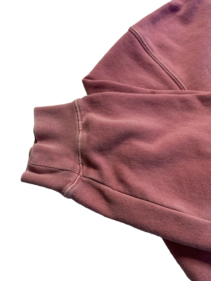 Womens Davids Vlog Merch Garment PINK Embroidered Sweatshirt Large Vlog ...