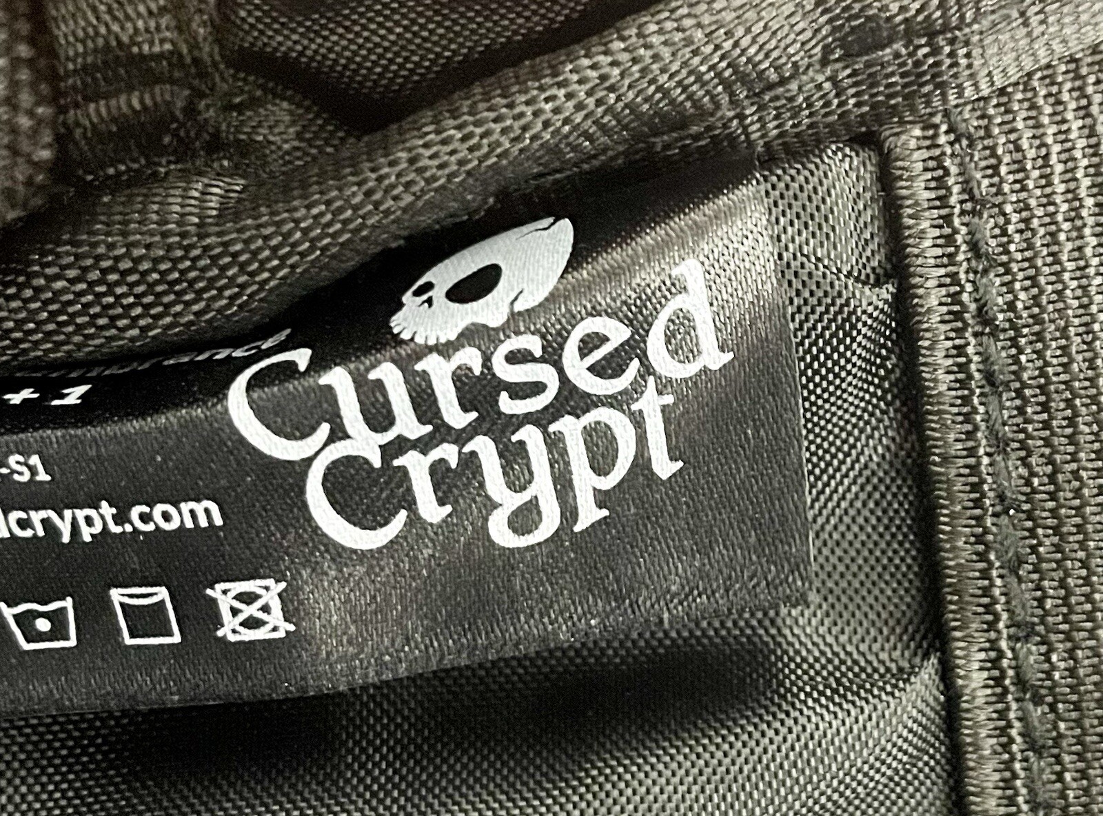 Cursed Crypt Faux Leather Crossbody Courier School Bag Backpack | eBay