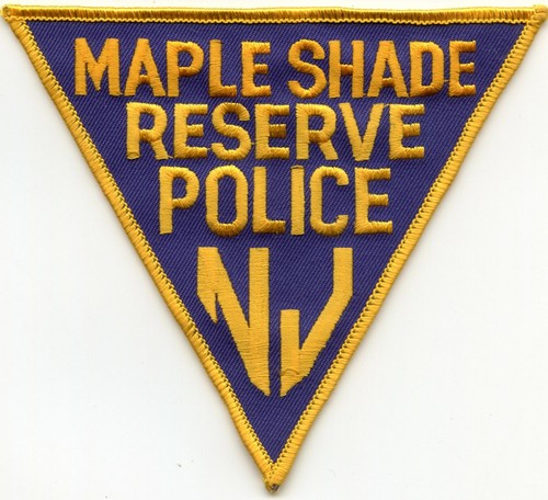 MAPLE SHADE NEW JERSEY NJ Police Reserve POLICE PATCH | eBay