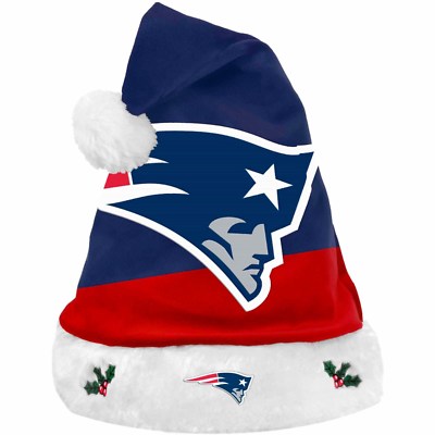 NFL New England Patriots Holiday Christmas Santa Hat-Big Logo | eBay