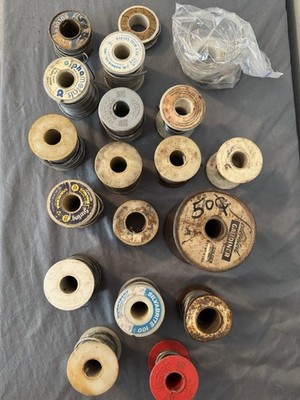 12.6lb Vintage SOLDER HOARD Lot NOS 1970s Alpha Metals Silvabrite ...