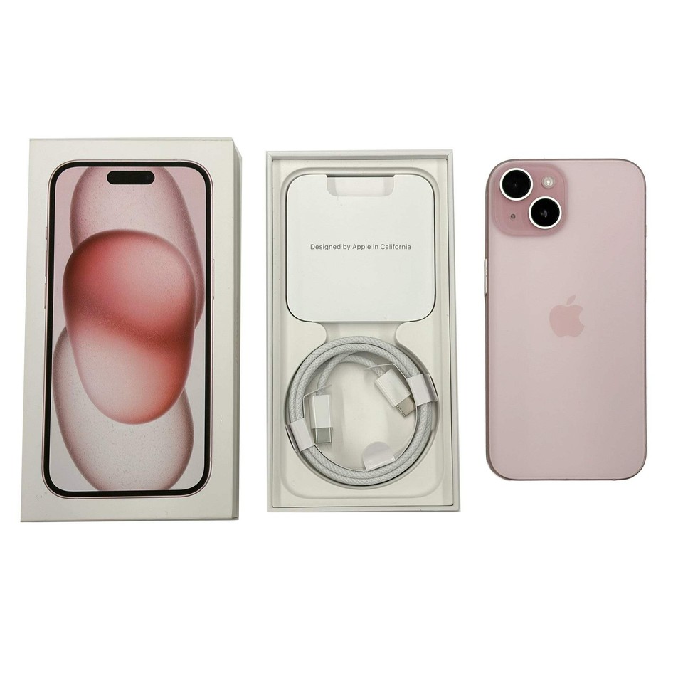 iPhone 15 128GB Pink A Grade 86% Battery T8658 | eBay Australia