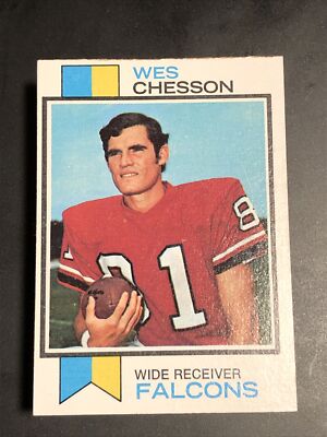 1973 TOPPS WES CHESSON #281 ATLANTA FALCONS FOOTBALL CARD | eBay