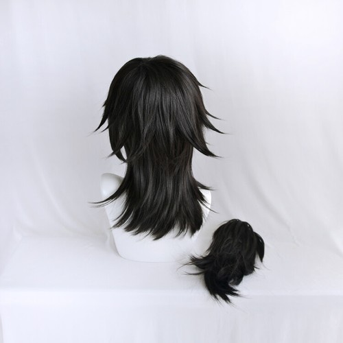 Demon Killer Kimetsu no Yaiba Giyu Tomioka Role Play Wig Black | eBay