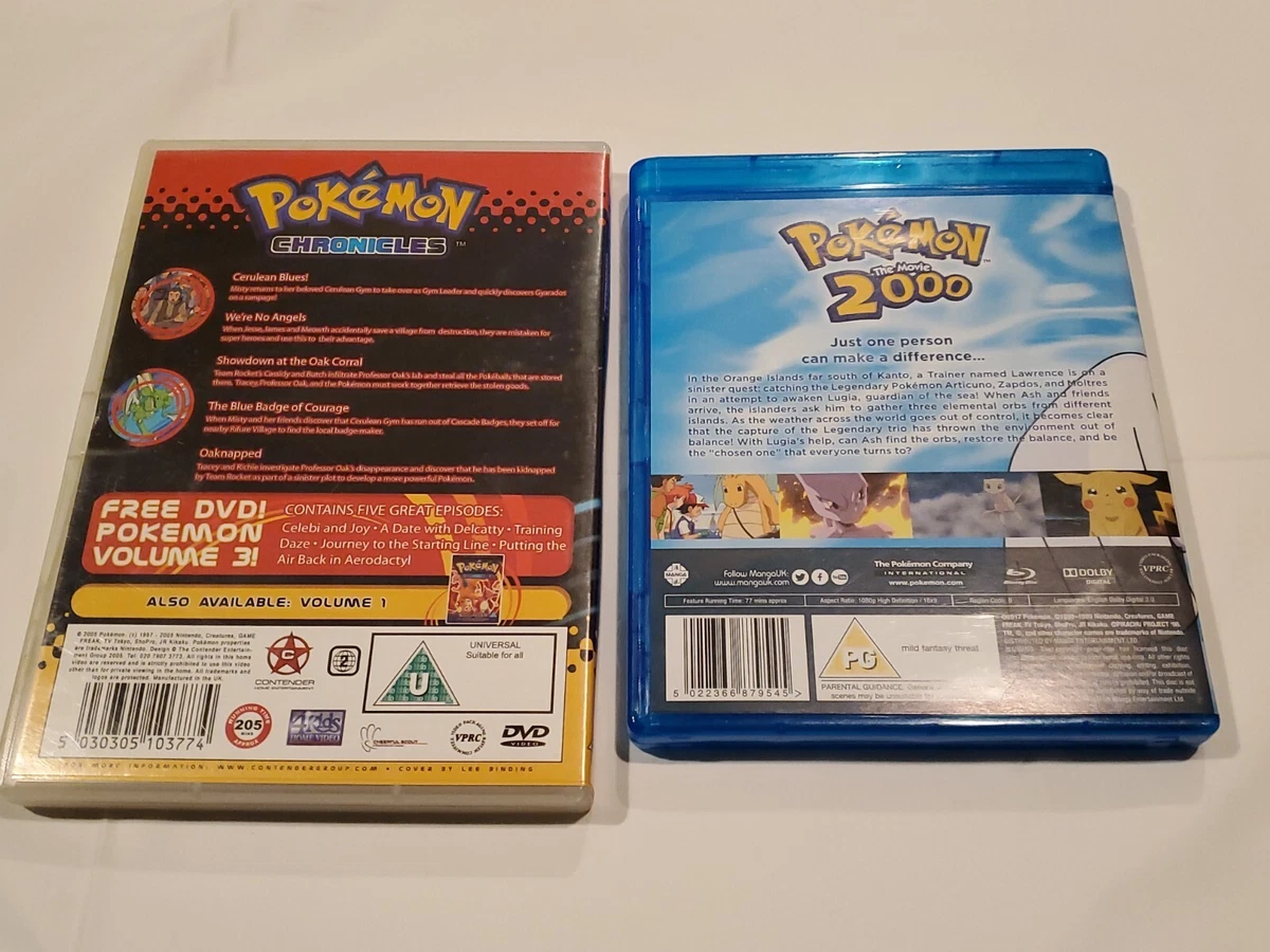 Pokemon Chronicles Blu Ray