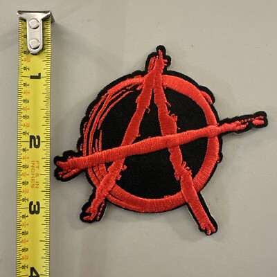 Anarchy (Embroidered Iron on patch) Punk/Rock/Metal/Art/Music | eBay
